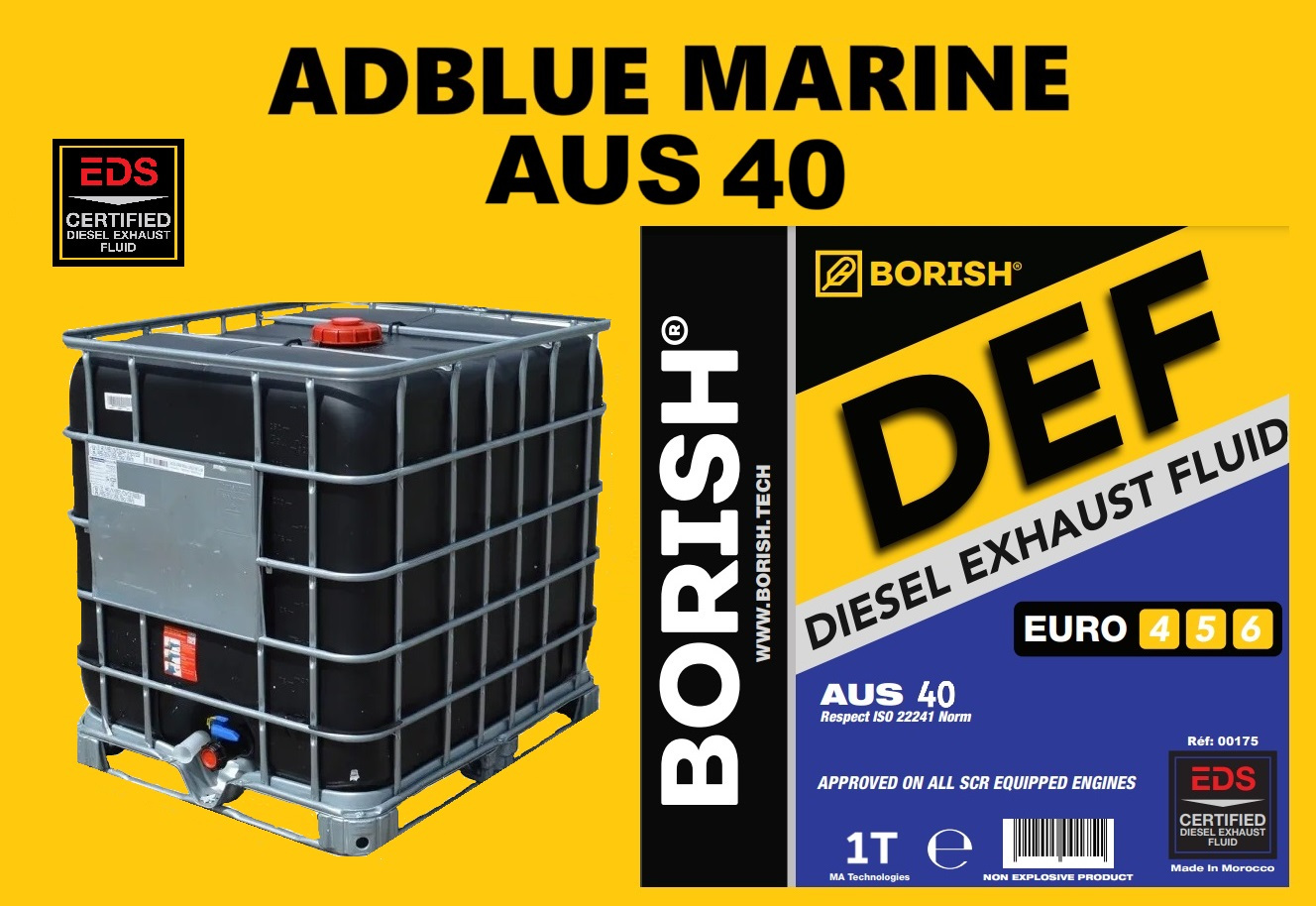 ADBLUE MARINE AUS40-adblue - maroc - adblue 1000L AUS 40 - AdBlue 40% ...